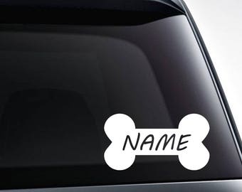 Dog car decals | Etsy