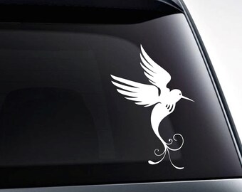 Hummingbird Vinyl Decal Sticker Bird 20 Color Options - Etsy