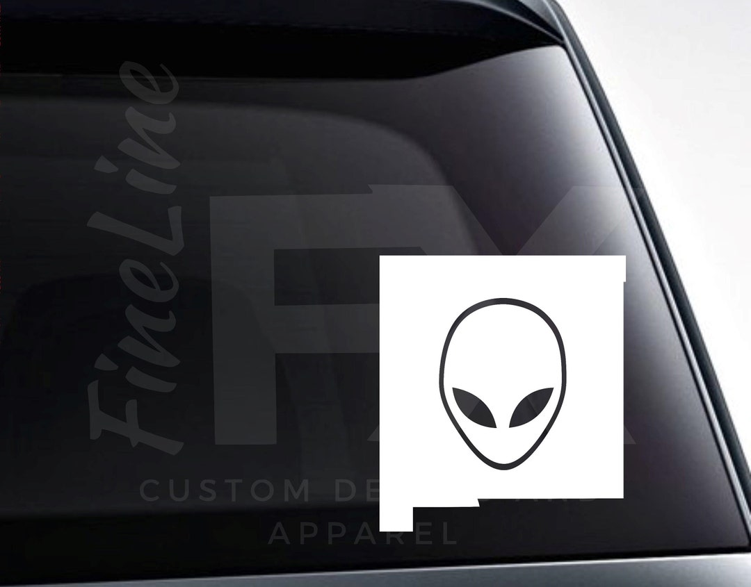 New Mexico Alien Vinyl Decal Sticker / Car Decal Car Sticker - Etsy