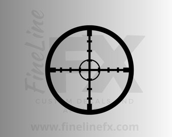 Rifle Scope Sticker - Etsy