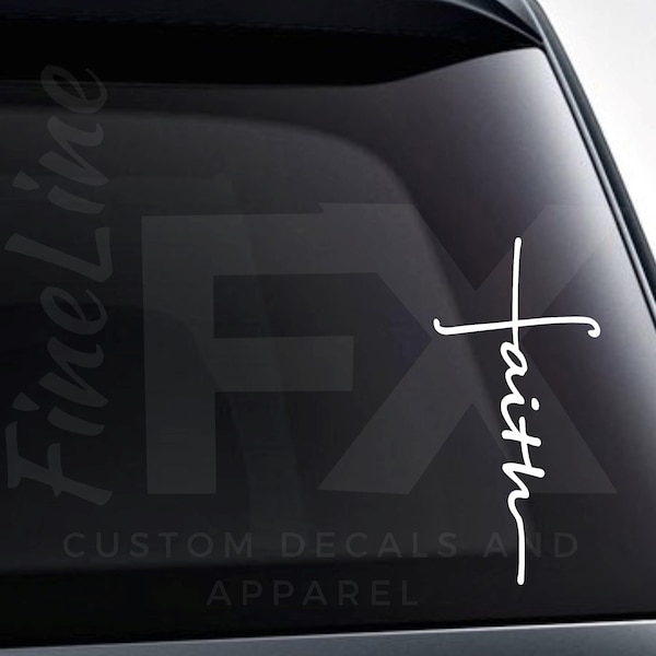 Faith Decal - Etsy