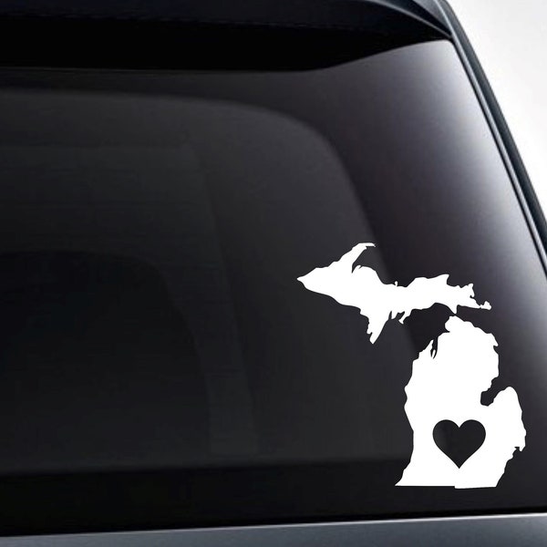 Michigan Car Decal - Etsy