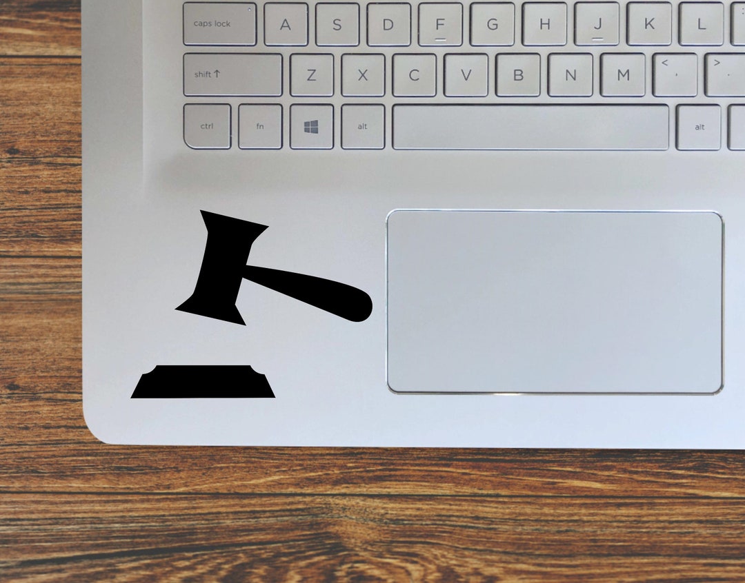 Gavel Law Judge Icon Vinyl Decal Sticker / Decal for Cars - Etsy