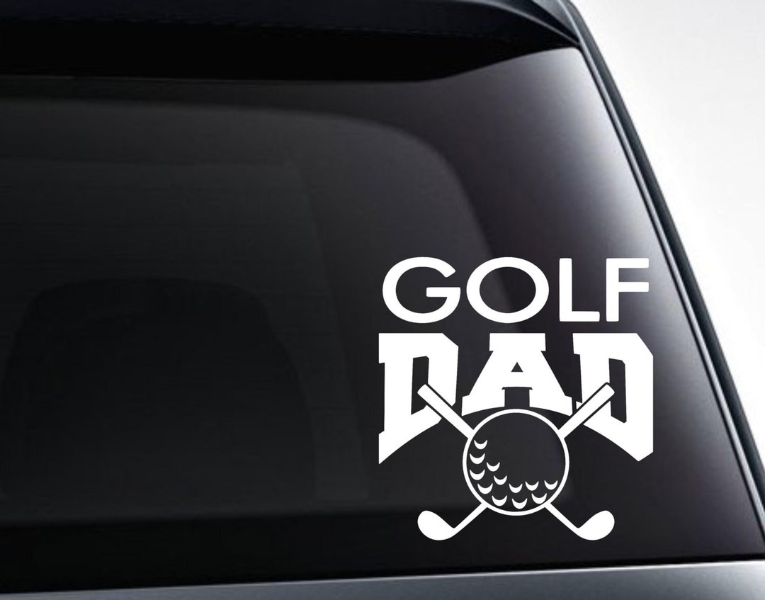 Golf Dad Vinyl Decal Sticker / Decals for Cars Laptops - Etsy