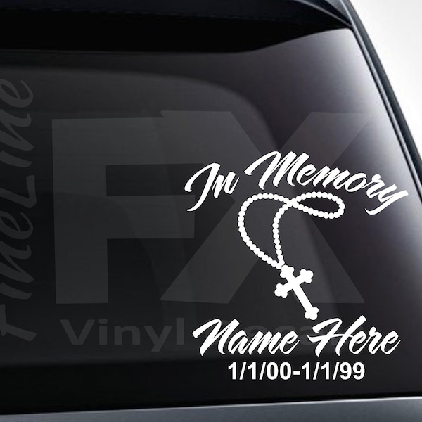 Catholic Vinyl Decal for Car - Etsy
