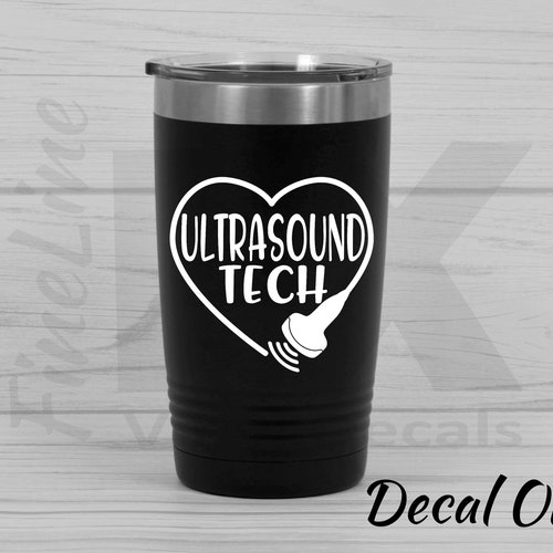 Ultrasound Tech Floral Svgultrasound Probe Heart | Etsy