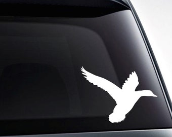 Flying Duck Decal - Etsy