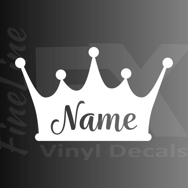 Crown Sticker - Etsy