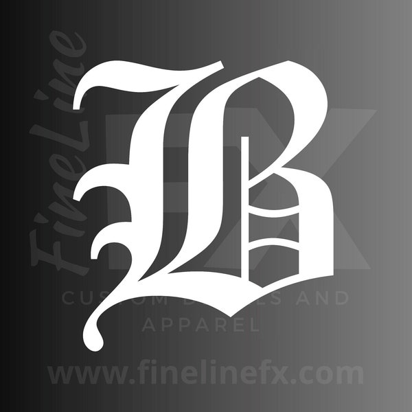 Old English Font - Etsy