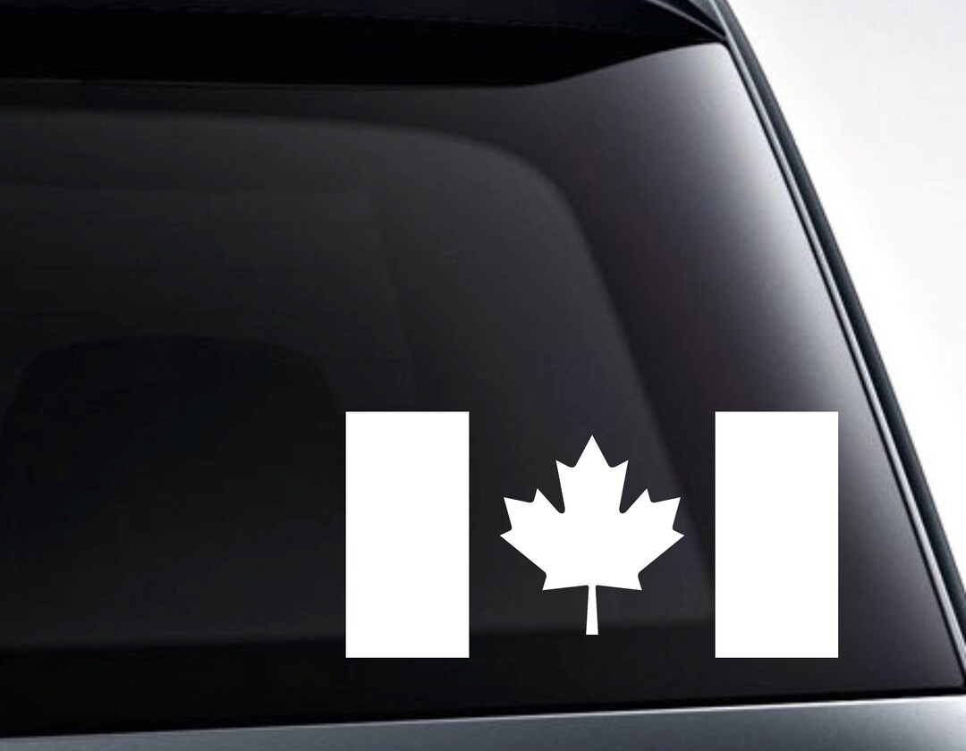 Canadian Flag / Canada Maple Leaf Vinyl Decal Sticker - Etsy