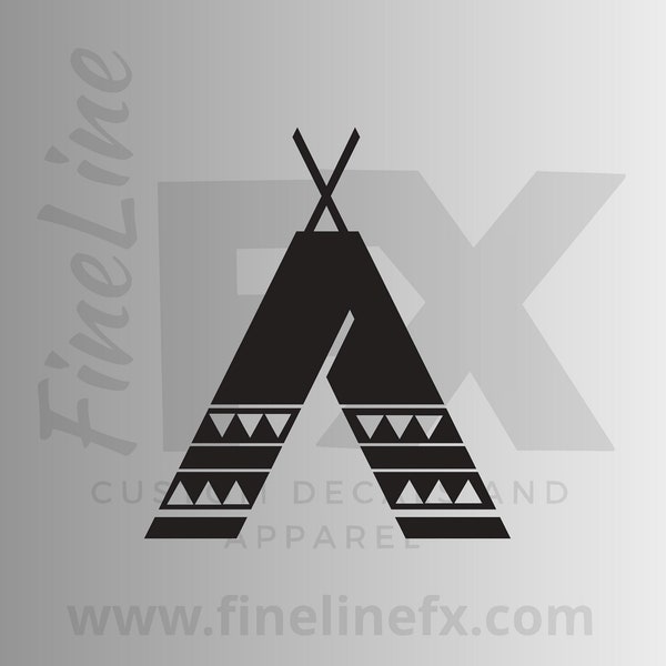 Teepee Stickers - Etsy