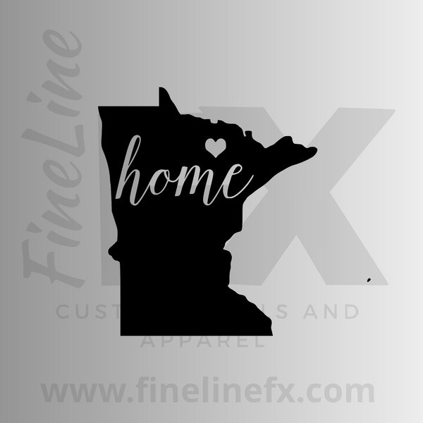 Minnesota Decal - Etsy