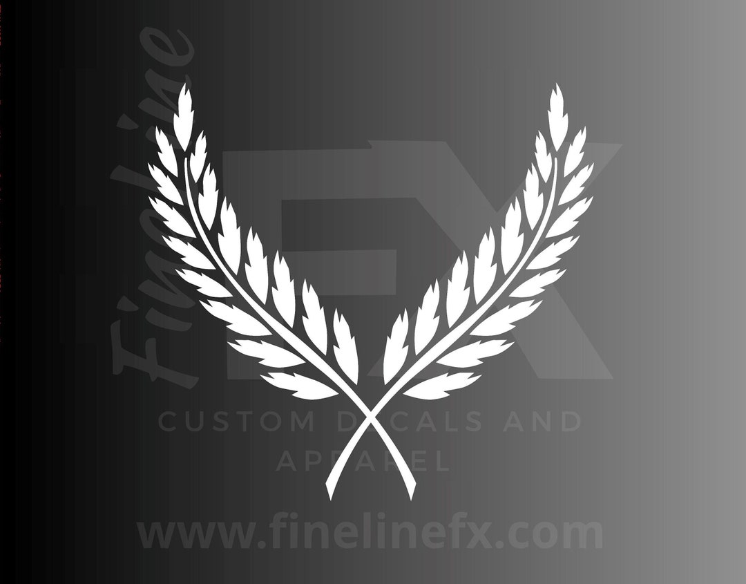 Laurel Leaves, Laurel Branches, Laurel Wreath Flourish Vinyl Decal ...