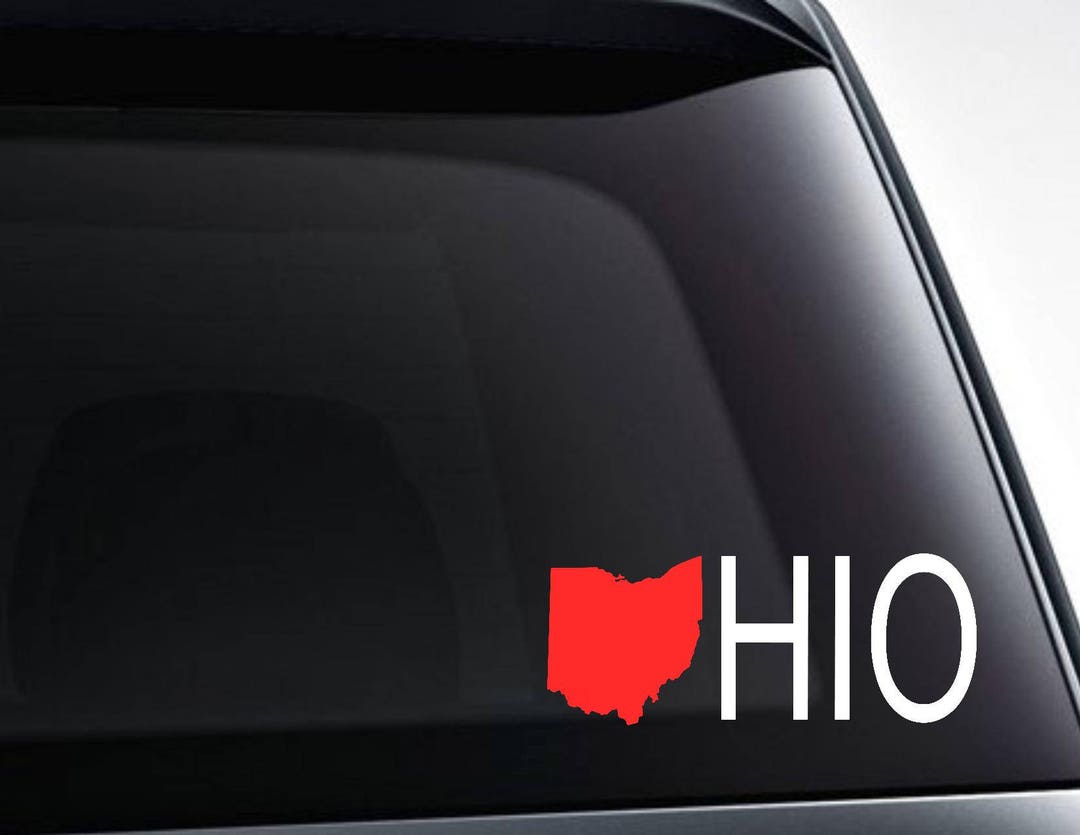 Ohio Vinyl Decal Sticker - Etsy