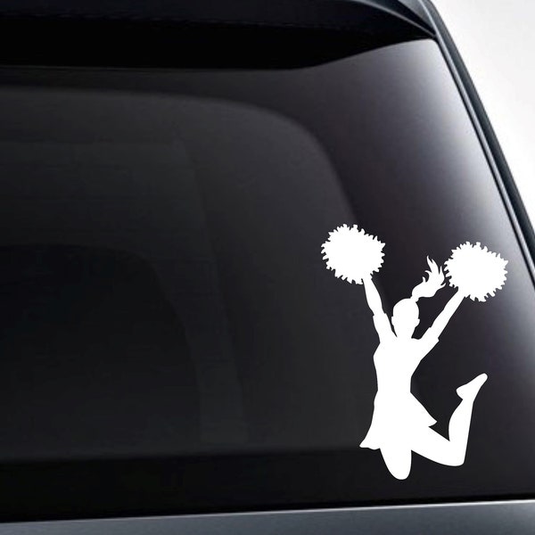 Cheerleader Decal - Etsy