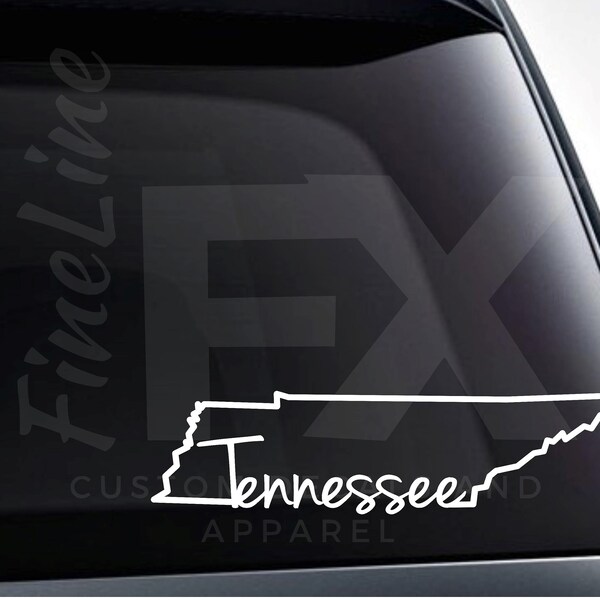 Wall Decals, Stickers & Vinyl Art Tennessee Tri-Star Transparent ...