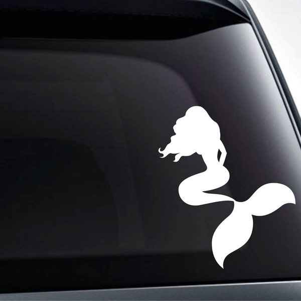 Mermaid Car Sticker - Etsy
