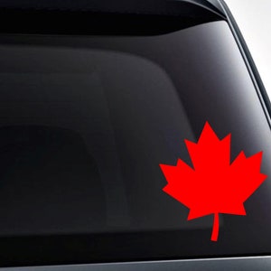 Canada Maple Leaf Vinyl Decal Sticker / Decals for Cars - Etsy