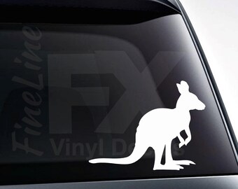 Kangaroo Decal - Etsy