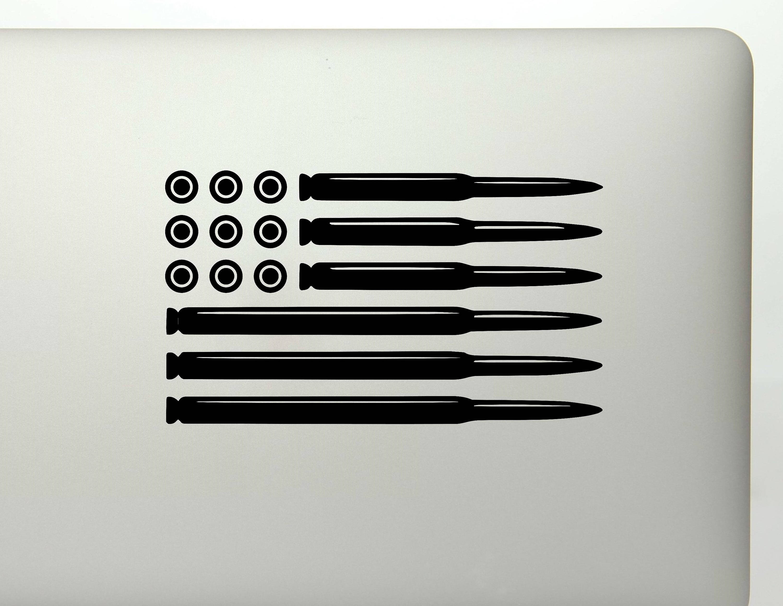 Bullet Flag Vinyl Decal Sticker / Second Amendment Decals - Etsy