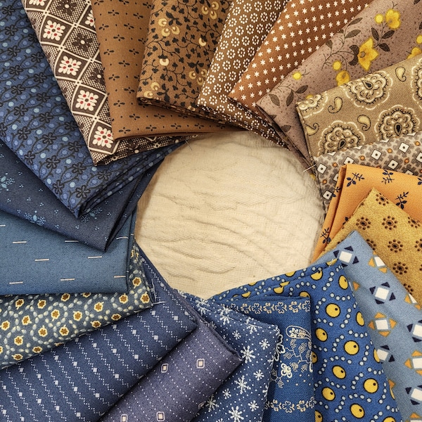 Civil War Reproduction Fabric Blue - Etsy