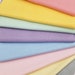 Pretty Pastel Fat Quarters Fabric Bundle of 8 Assorted Solid Cottons - Etsy