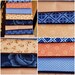 Denim and Peach Cobbler Fat Quarters Fabric Bundle of 8 | Etsy