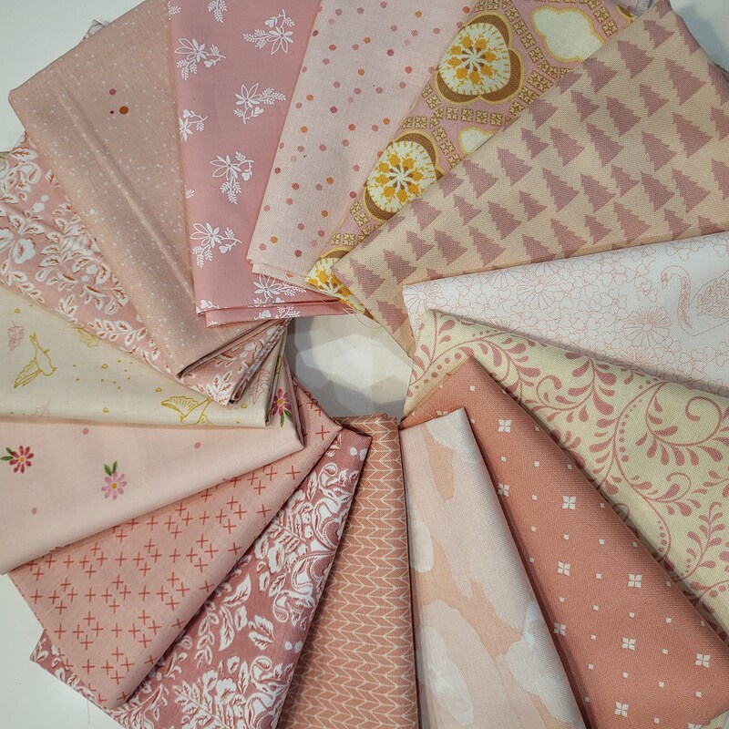 Fat Quarters Pink - Etsy