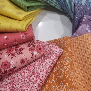 Pretty Prairie Prints Fat Quarters Fabric Bundle of 16 Sweet Little ...