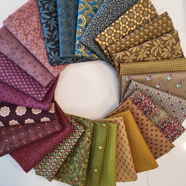 Jewel Tones Fabric - Etsy