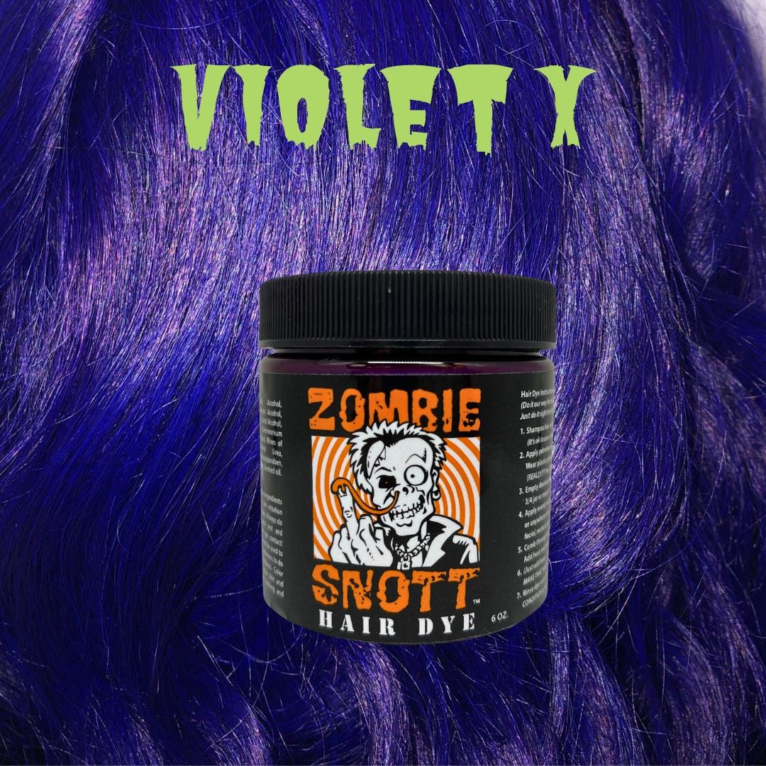 Zombie Snott Violet X - Etsy