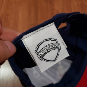 Vintage 1990s the Animaniacs Yakko Wakko Dot Snapback Blue Hat ...