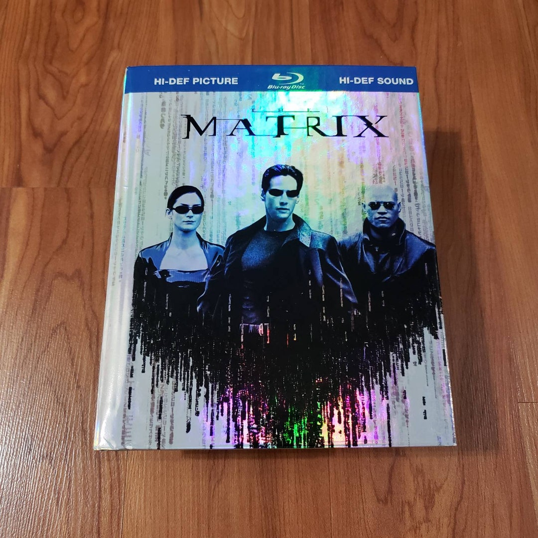 THE MATRIX Blu Ray Digi Book Hi Def Picture & Sound 1999 Very - Etsy