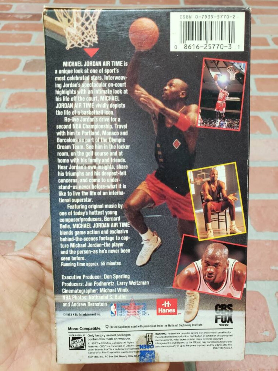 Michael Jordan Air Time 1993 VHS Chicago Bulls NBA Vintage - Etsy