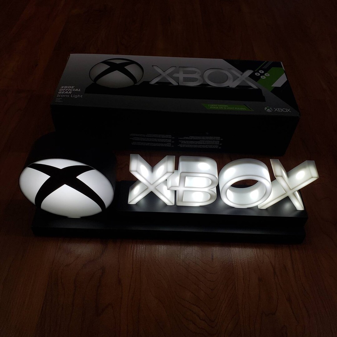 New Microsoft Xbox Paladone Official Gear Icon Light Lamp New - Etsy