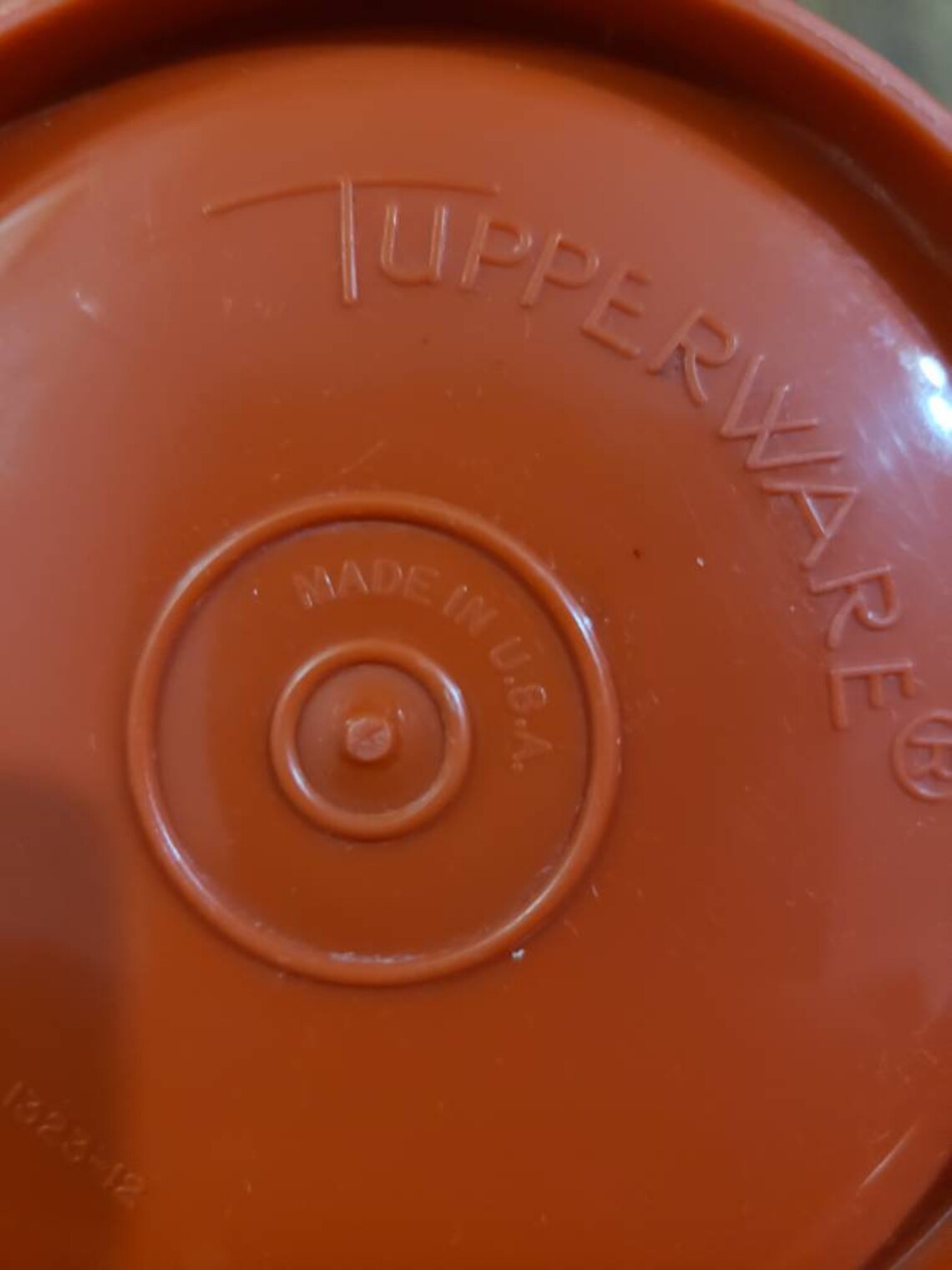 Vintage 1980's Tupperware orange small bowl 1323 12 | Etsy