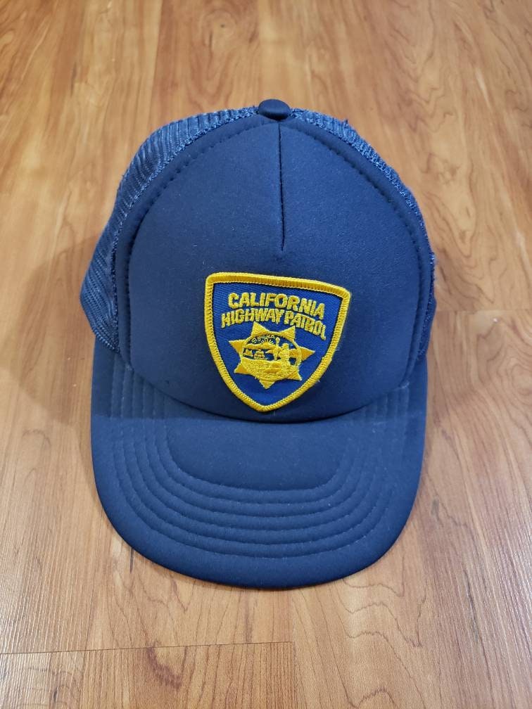 Vintage California Highway Patrol 1980's Blue and Gold - Etsy