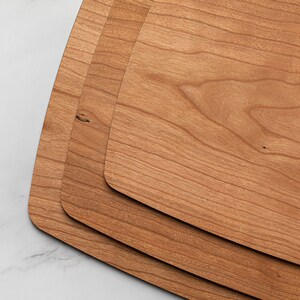 Personalized Wooden Placemats Set of 4, 6, 8 - Wood Table Mats - Etsy