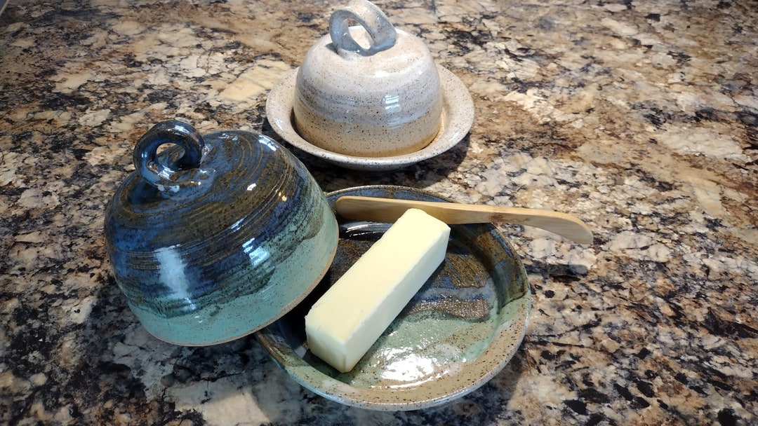Handmade Pottery Cheese Dish Butter Dish - Etsy