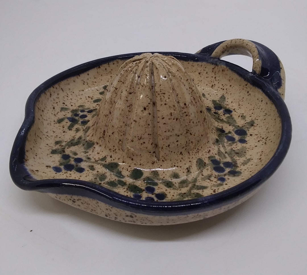 Small Handmade Stoneware Pottery Juicer - Etsy