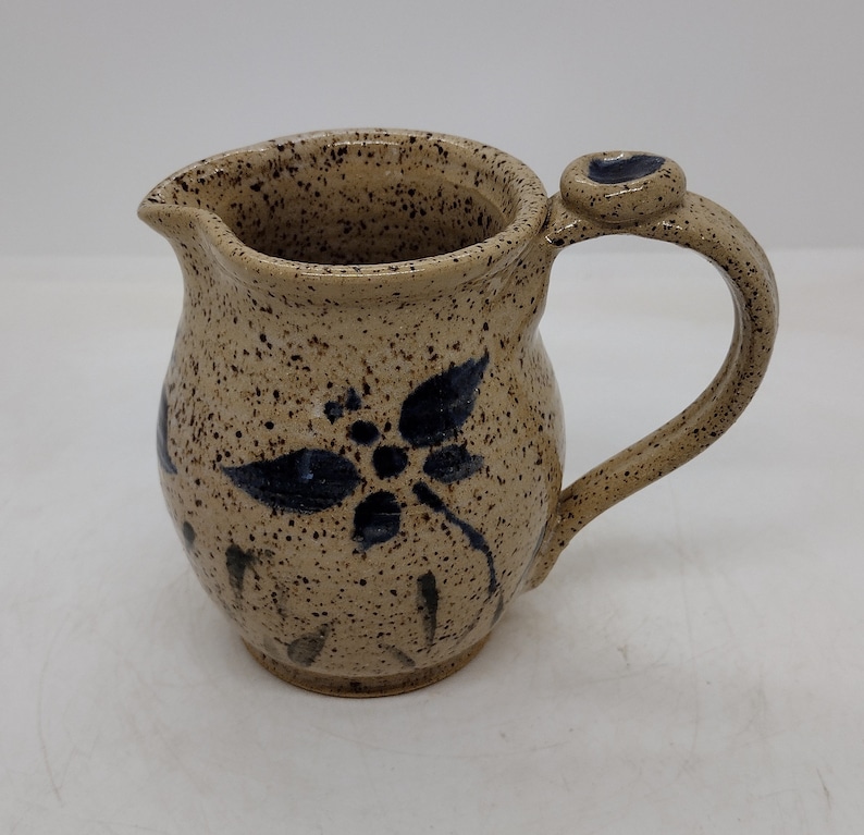 Handmade Stoneware Pottery Small Pitcher Creamer - Etsy