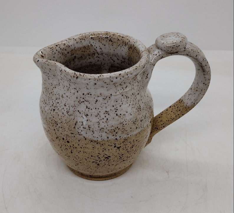 Handmade Stoneware Pottery Small Pitcher Creamer - Etsy