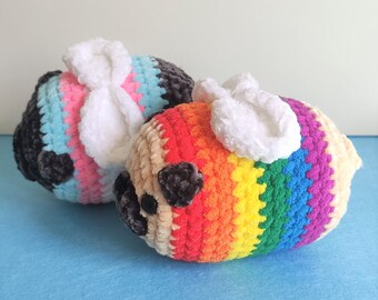 LGBTQIA+ Pride Flag Spiders - Pride Plush - Etsy