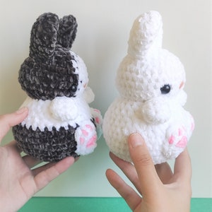 Sitting Bunny Plush Crochet PATTERN! Amigurumi Rabbit Plushie Toy - Etsy