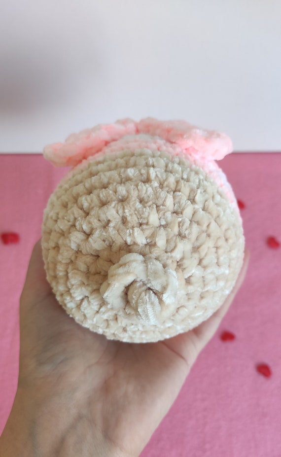 THE ORIGINAL Valentine s Day Pug Bee Plush Crochet PATTERN Amigurumi Pug Plushie Toy
