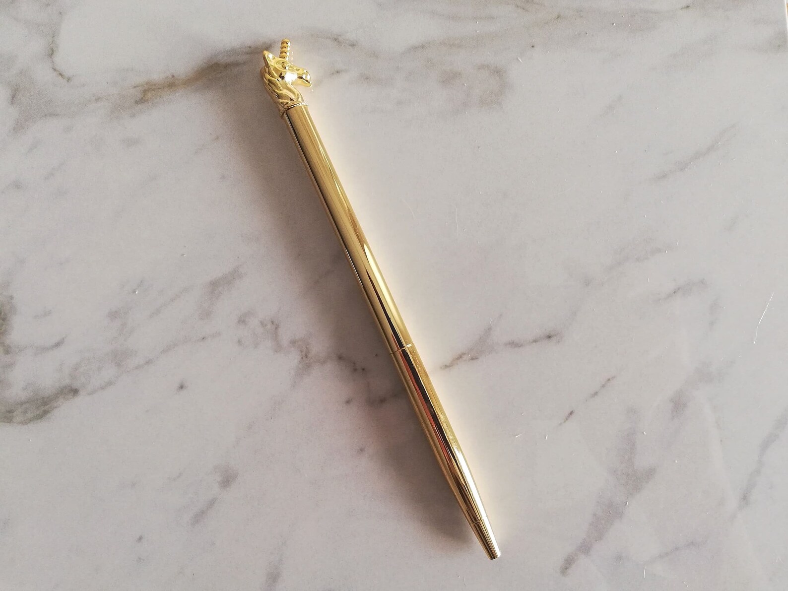 Unicorn Pen, Silver Unicorn Pen, Gold Unicorn Pen, Planner Accessories ...