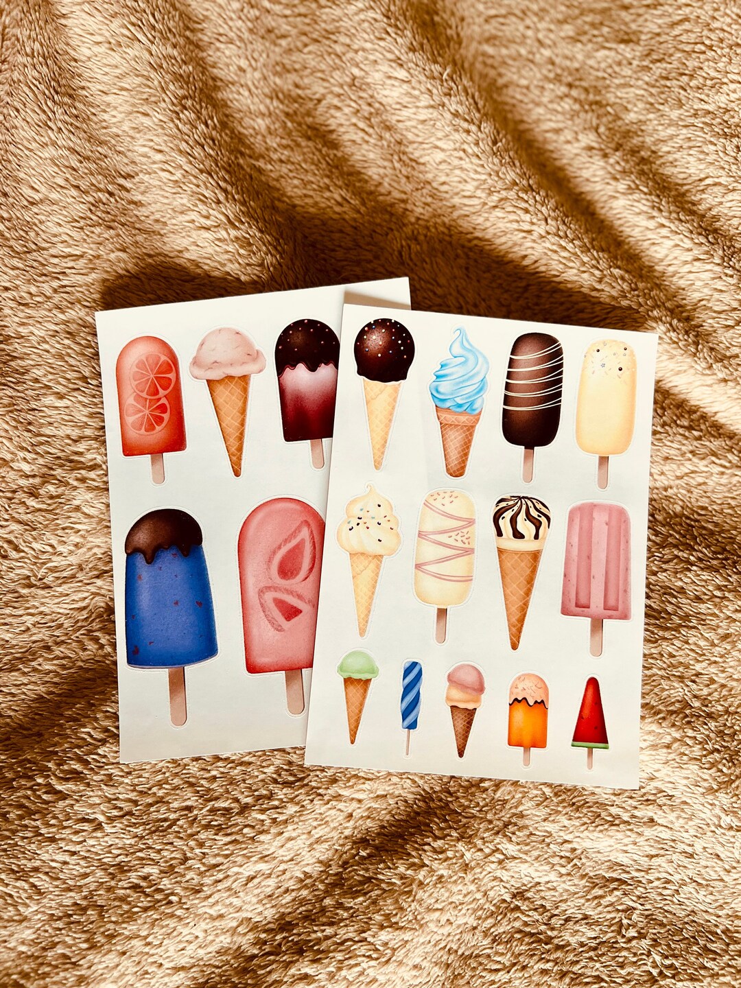 Popsicle Stickers Spring Sticker Set Planner Sticker Sheet Journal ...