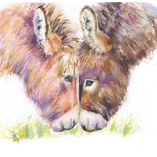 Donkey Print - Etsy Sweden