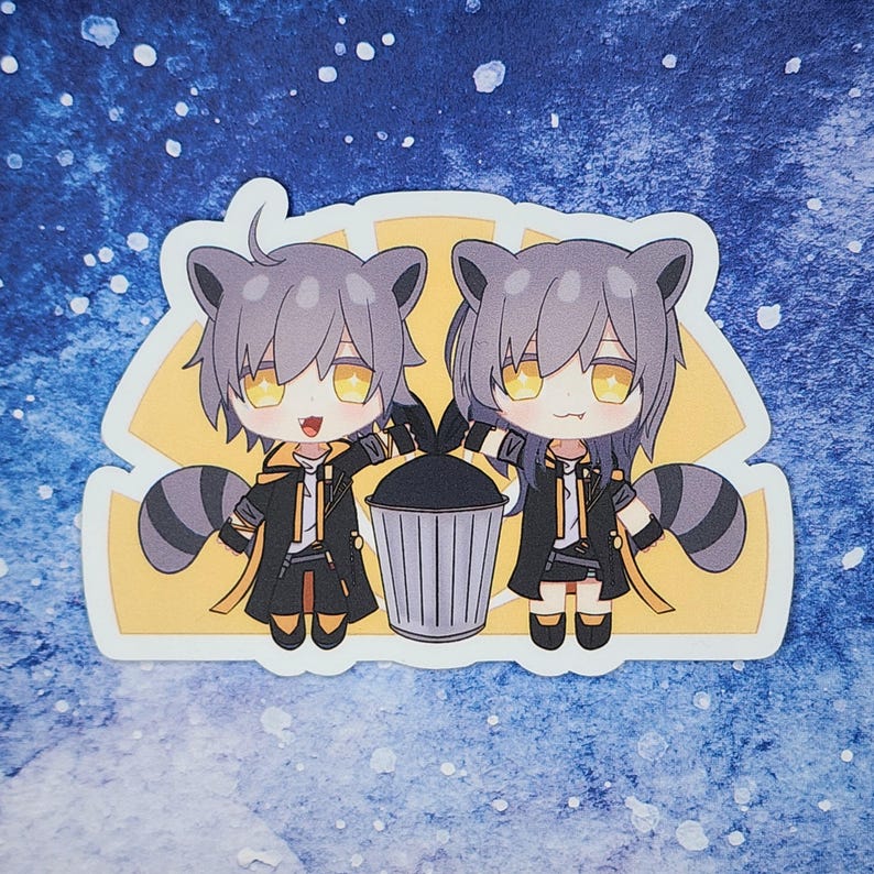 HSR Chibi Vinyl Stickers | Trailblazers | March 7th | Dan Heng | Jing ...