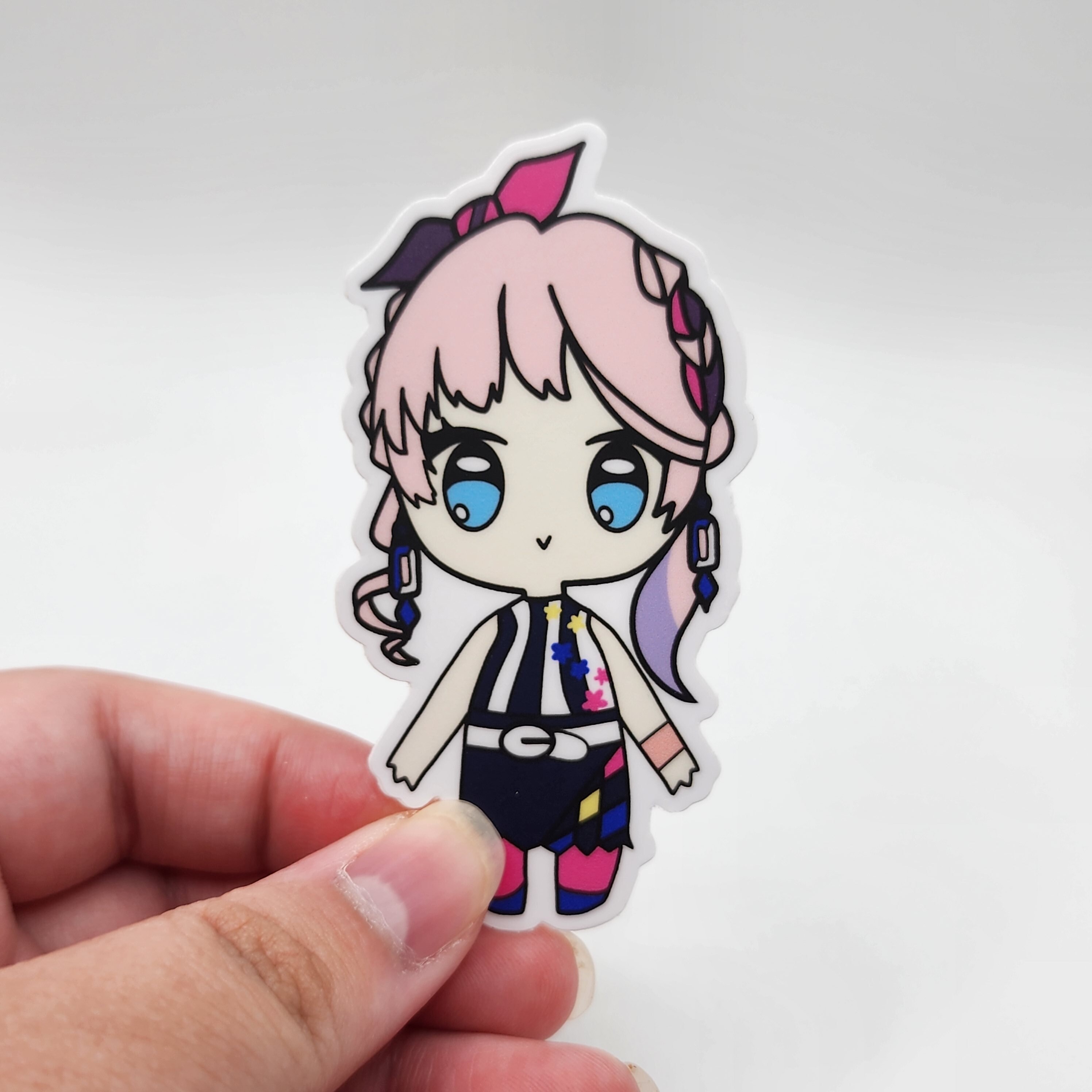 Cute Chibi Otome Girls Vinyl Stickers | Cardia | Lynette | Teuta ...